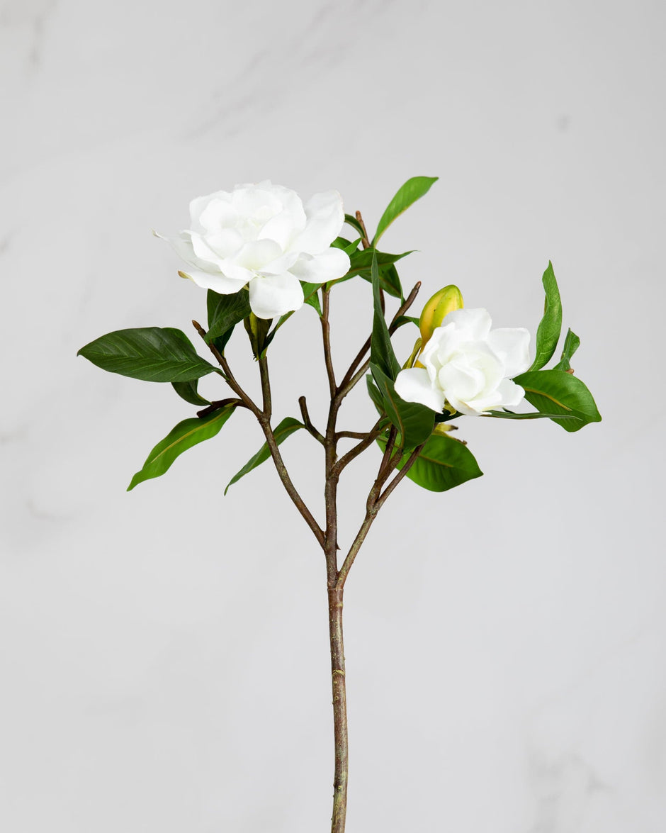 Gardenia Faux Flowers | Artificial Gardenias | White Wedding Flowers