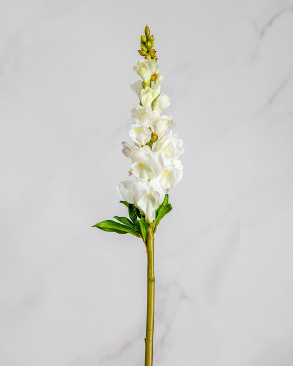 Artificial White Snapdragon 23”